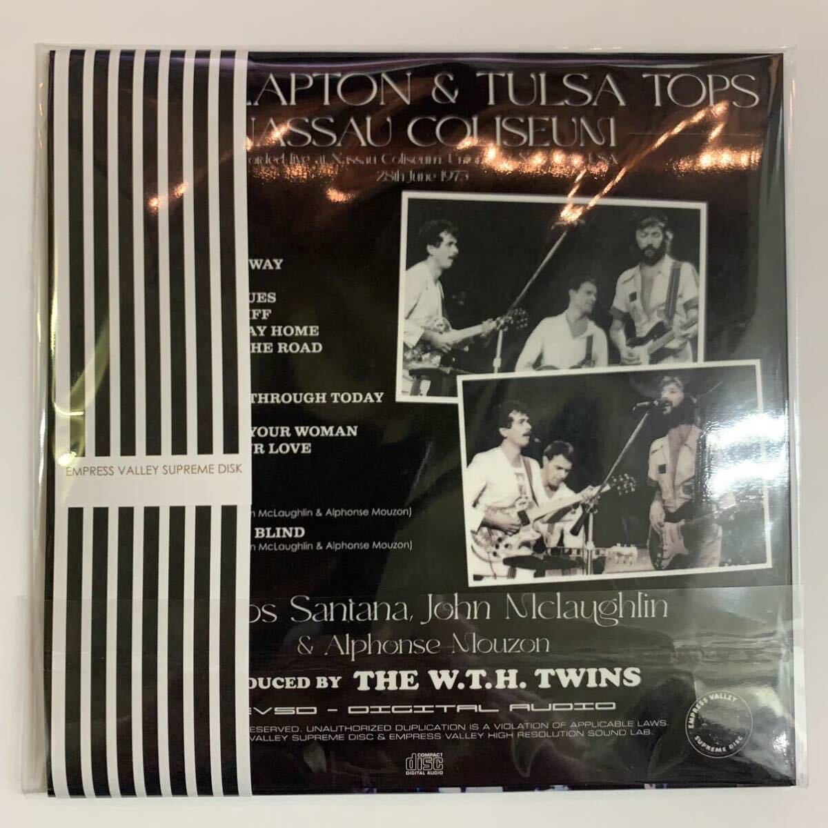 【未使用】ERIC CLAPTON / NASSAU COLISEUM LIVE 1975 2CD mid valley records 誰も ...