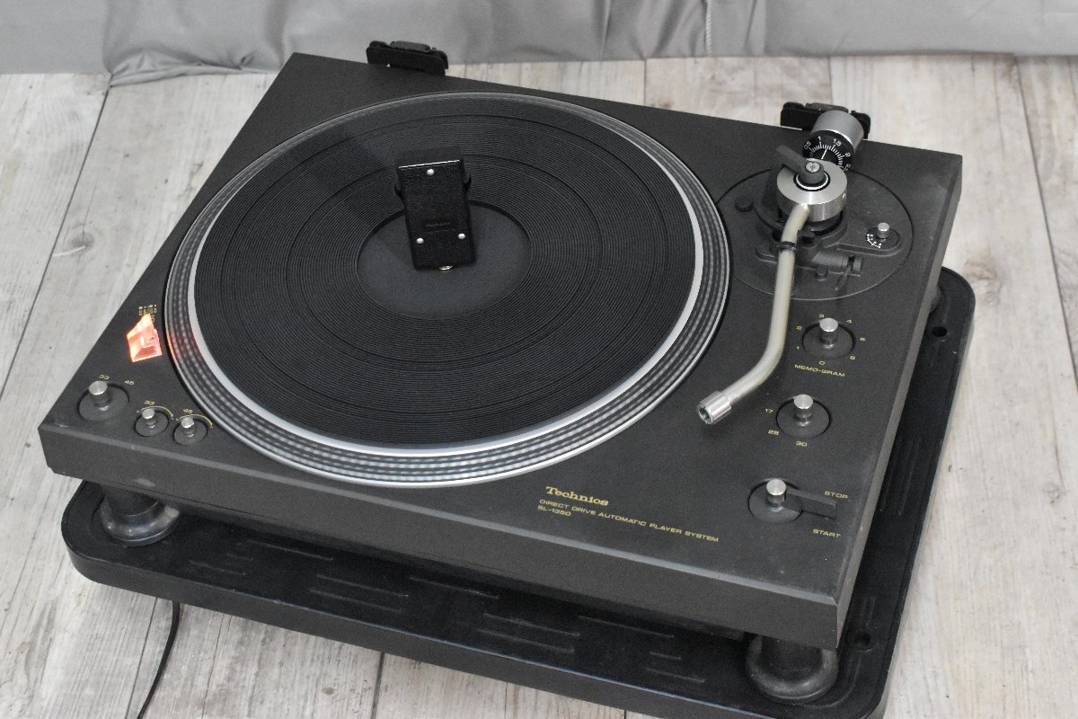 【傷や汚れあり】 p2569 ジャンク品 Technics テクニクス ターンテーブル SL-1350の落札情報詳細 - Yahoo!オークション落札価格検索 オークフリー