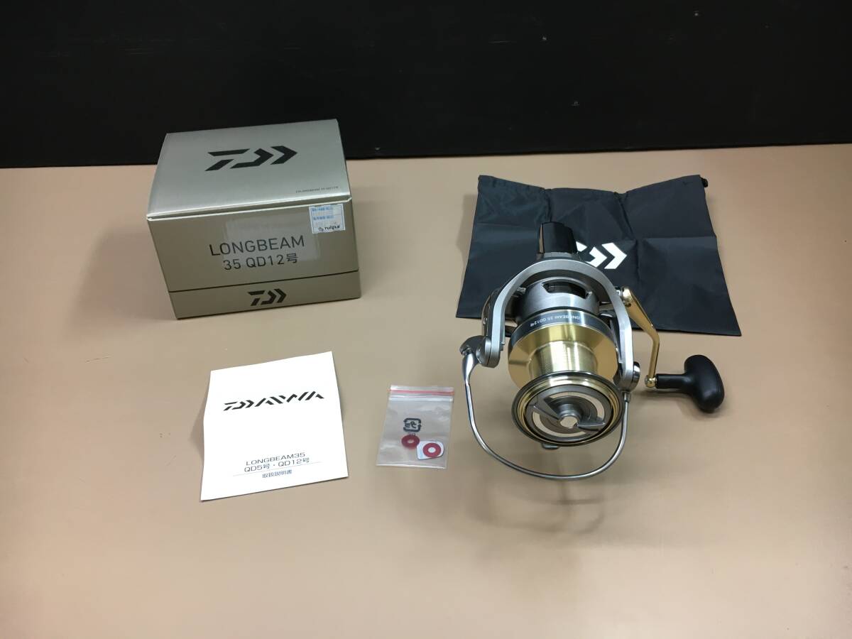 【やや傷や汚れあり】N123[06]K44(リール) 中古 DAIWA/ダイワ 23 ロングビーム 35 QD12号/箱・収納袋・取説付属 6/14出品の落札情報詳細 - ヤフオク落札価格検索 ...
