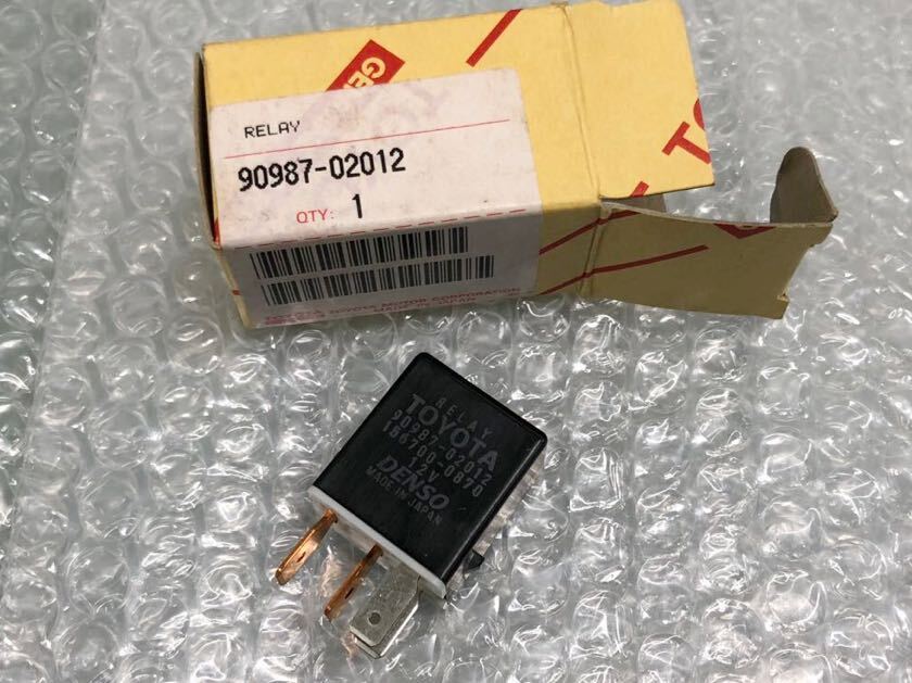 【未使用に近い】新品 未使用品 トヨタ 純正 EFI サーキットオープニング リレー 90987-02012 1個 AE111 SXE10 ...