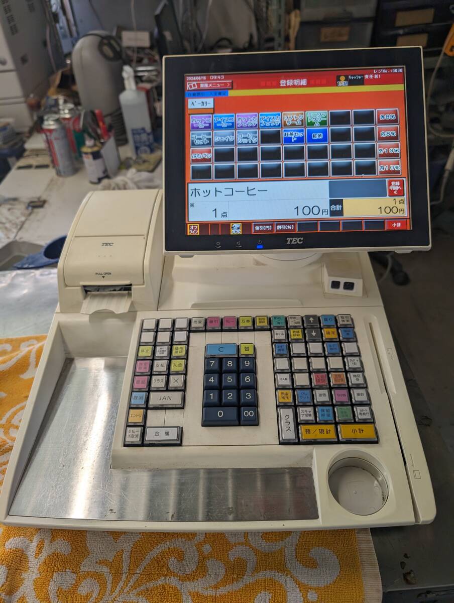 【傷や汚れあり】東芝テック TEC POSターミナル M-8750の落札情報詳細 - Yahoo!オークション落札価格検索 オークフリー