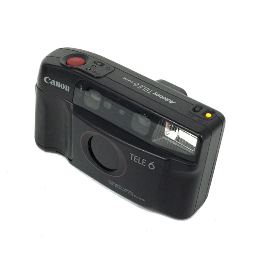 【全体的に状態が悪い】CANON Autoboy TELE 6 DATE 35/60MM 1:3.5-5.6 コンパクトフィルムカメラ ...