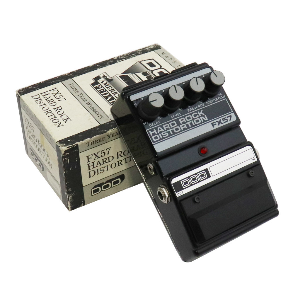 【やや傷や汚れあり】【中古】 ハードロックディストーション DOD FX57 HARD ROCK DISTORTION ギターエフェクターの ...