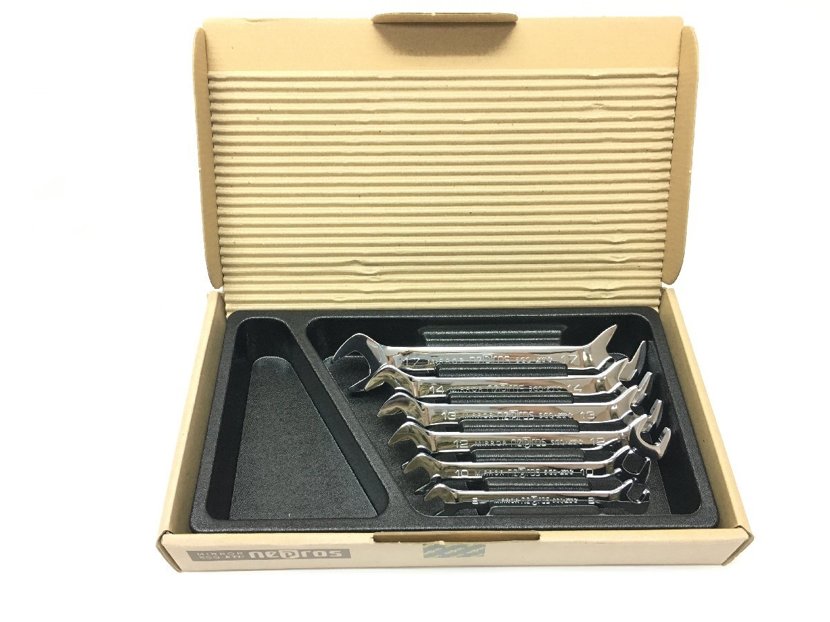 【未使用】新品 KTC nepros ネプロス アングルヘッドスパナ 6本組 NTS306の落札情報詳細 - ヤフオク落札価格検索 オークフリー