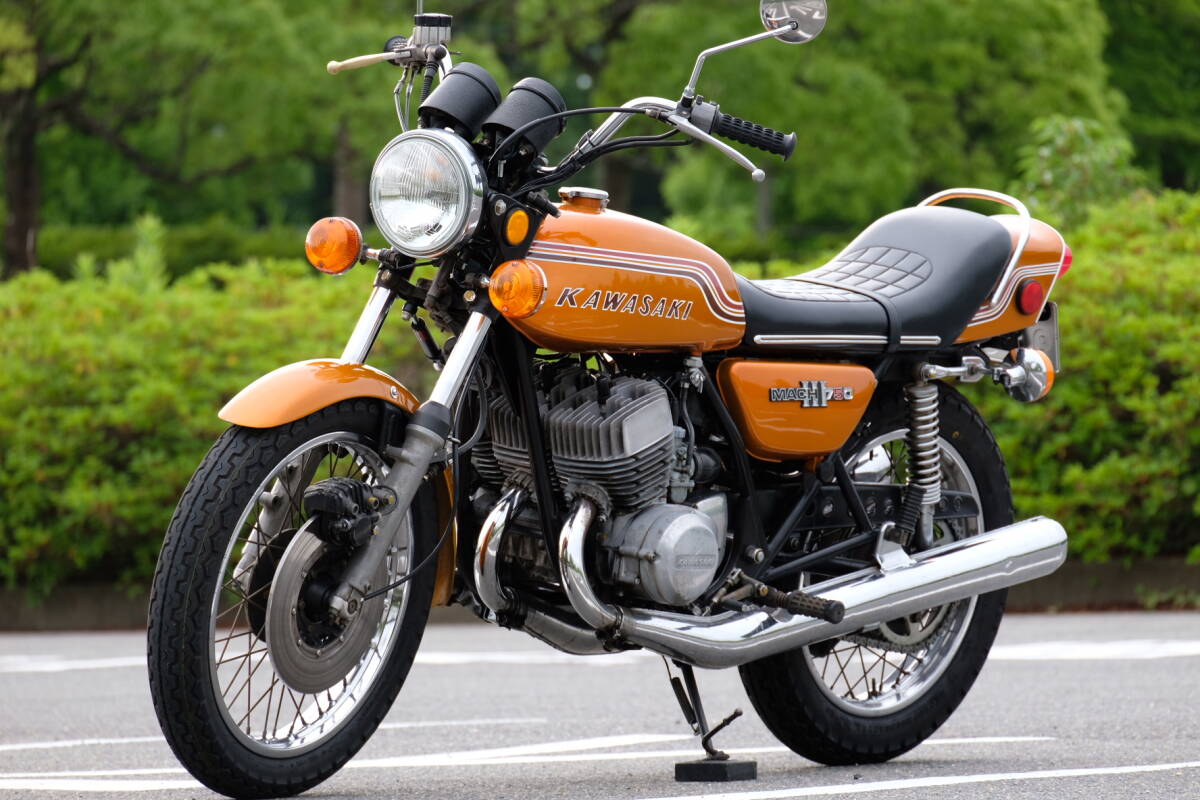【傷や汚れあり】【カワサキが誇る伝説の名車】Kawasaki MACH 750SS 初年度昭和49年8月 車検令和6年12月まで マッハ 750ss 国内物の落札情報詳細 - Yahoo ...