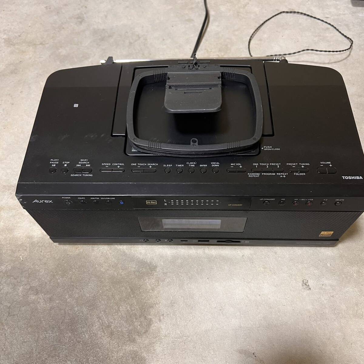【目立った傷や汚れなし】TOSHIBA aurex ty-ah1 動作確認済み 2019年製 ラジカセ CDラジオカセットレコーダー CDシステム 東芝 Bluetooth ハイレゾの落札情報 ...