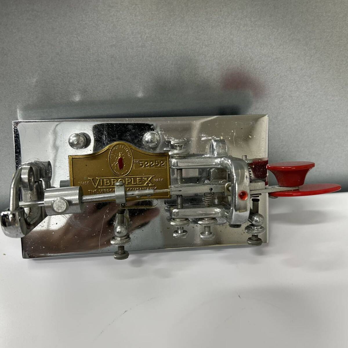 【未使用に近い】Chrome Warrior Jr. VIBROPLEX マニュピレーター 電鍵の落札情報詳細 - ヤフオク落札価格検索 オークフリー