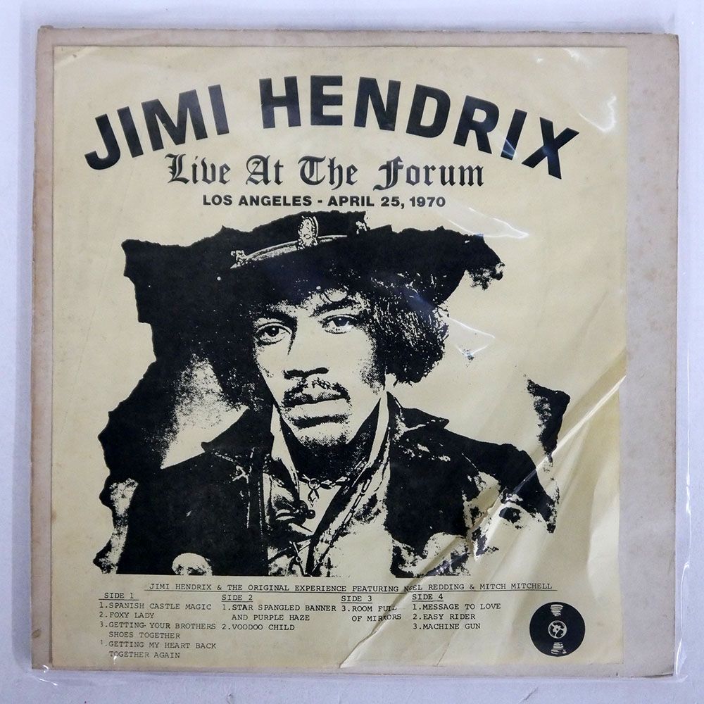 【やや傷や汚れあり】米 ブート JIMI HENDRIX/LIVE AT THE FORUM LOS ANGELES - APRIL 25 ...