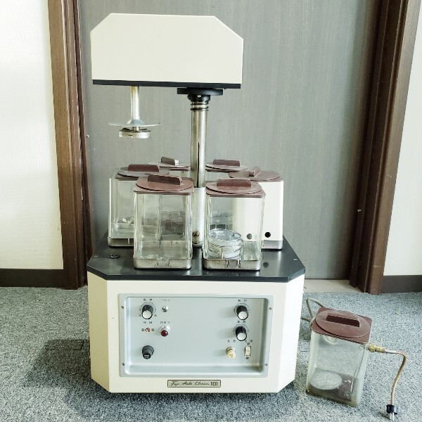 【傷や汚れあり】富士電子工業 Fuji Auto Cleaner CL-101 フジオートクリーナー 全自動超音波洗浄機 通電確認済 時計店 ...