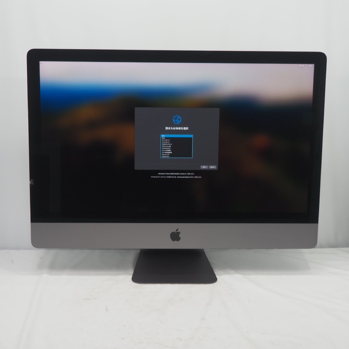 【やや傷や汚れあり】1円~Apple iMac Pro 2017 Z0UR6J/A Xeon W 3GHz/64GB/SSD1TB/27インチ/Mac OS Sonoma【同梱不可】の落札情報 ...