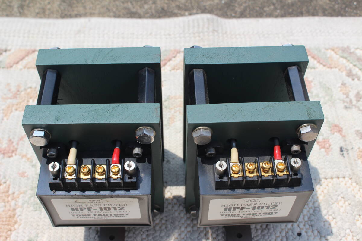 【やや傷や汚れあり】Tone Factory/トーンファクトリ－/HPF-1020-THN-003 ハイパスフィルター、ネットワークブロック2 ...