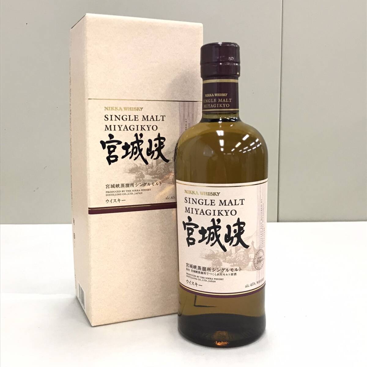 【傷や汚れあり】24広/A031596-1/S083-402/MK5000【千葉県内のみ発送】酒 NIKKA WHISKY 宮城峡 SINGLE MALT MIYAGIKYO ニッカ ...