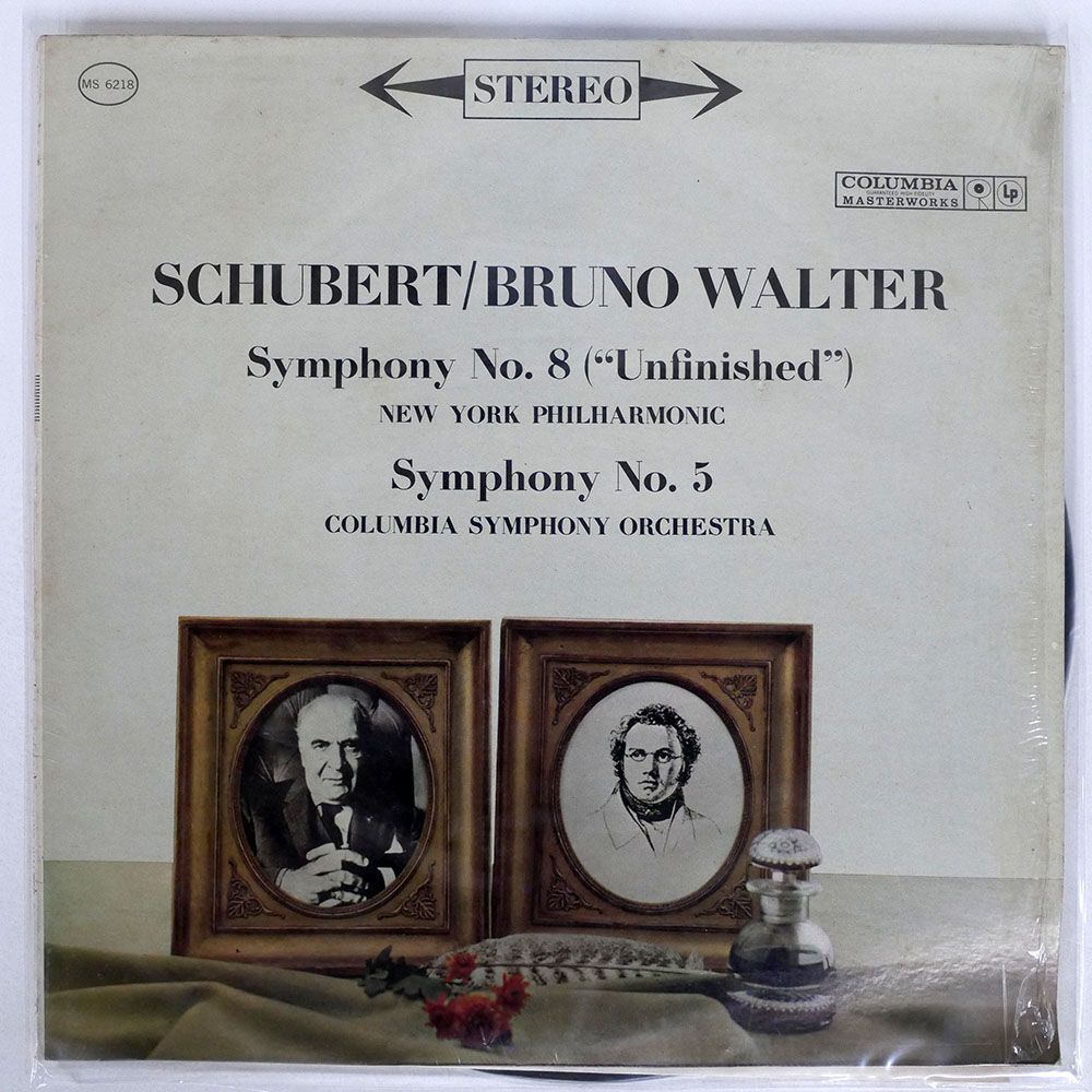 【やや傷や汚れあり】米 WALTER/SCHUBERT:SYMPHONY NO. 8/COLUMBIA MASTERWORKS MS6218 ...
