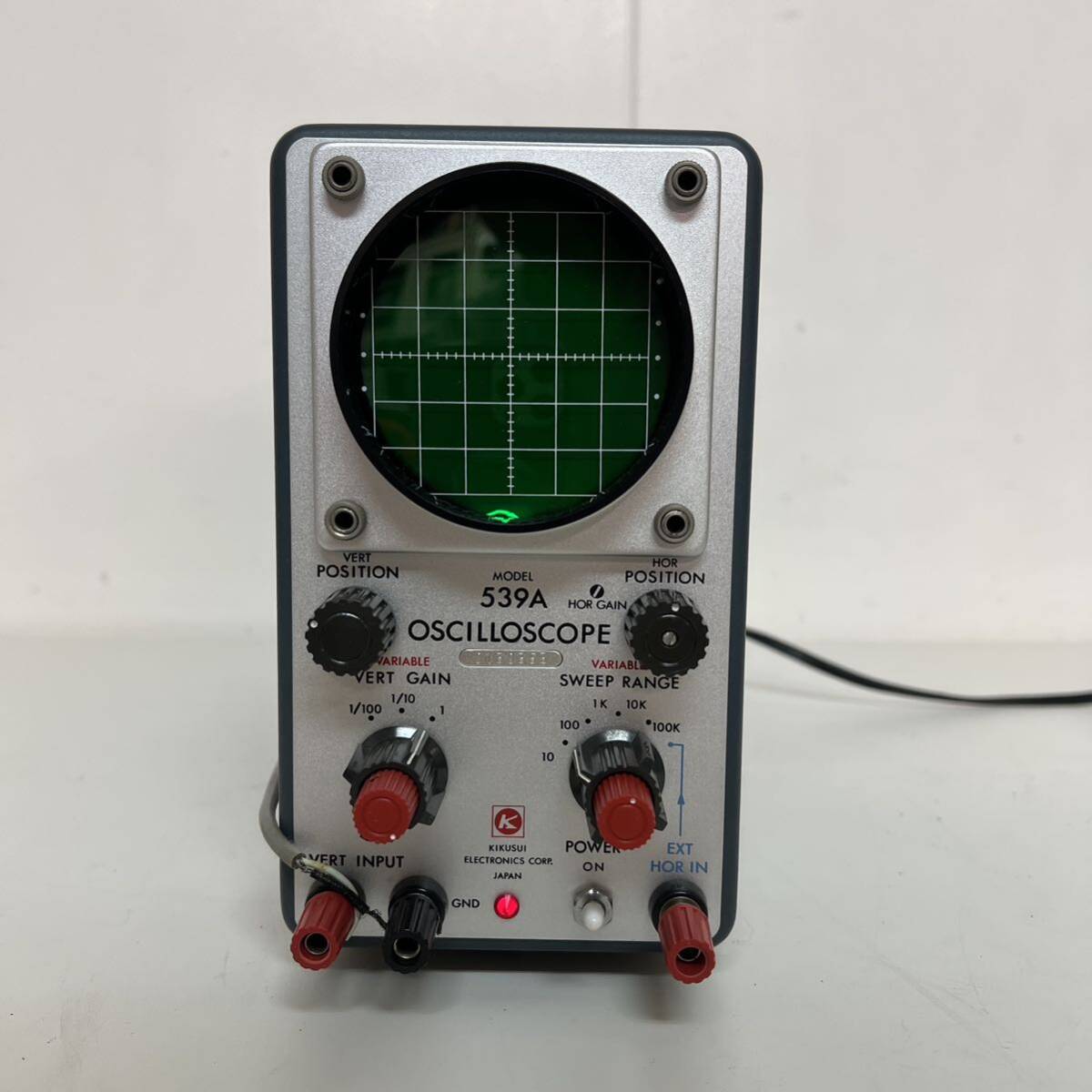 【傷や汚れあり】H721 OSCILLOSCOPE 593A KIKUSUI ELECTRONICS CORPの落札情報詳細 - ヤフオク落札価格検索 オークフリー