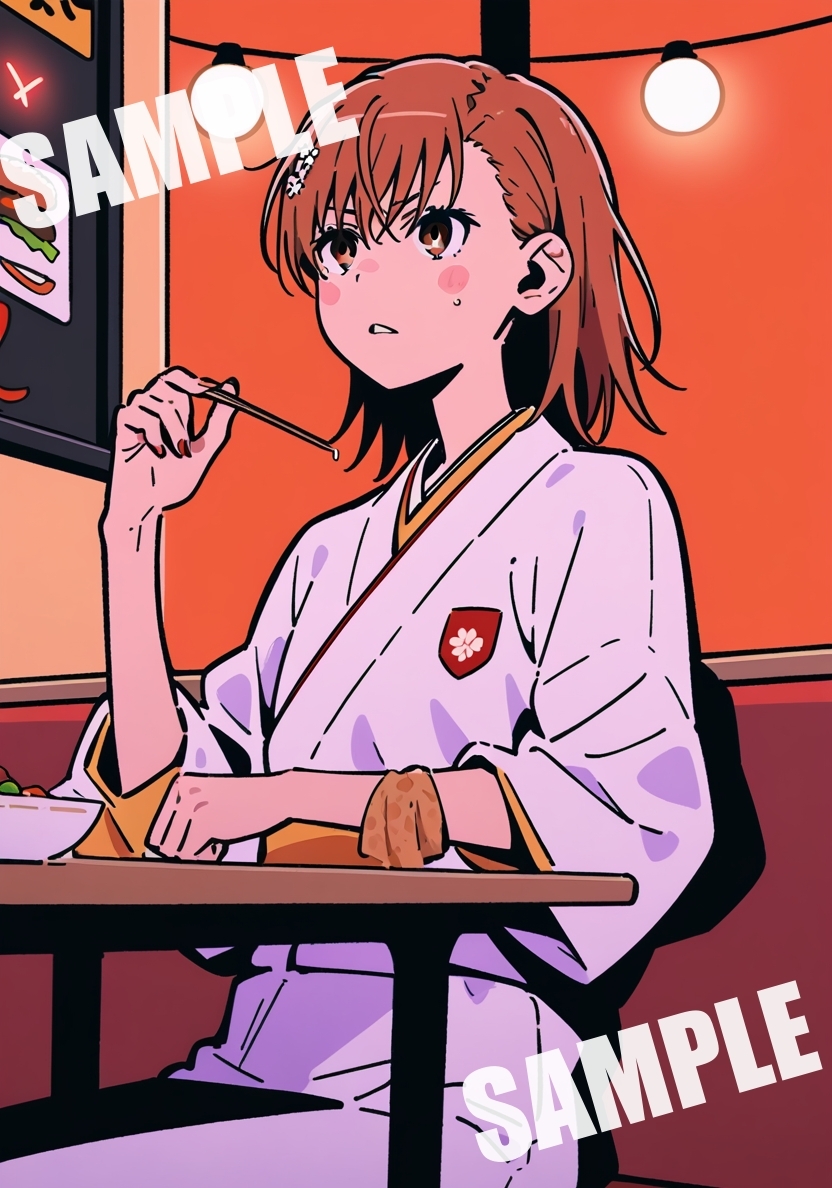 【未使用】御坂美琴 とある科学の超電磁砲 同人 A4 ポスター アート コスプレ 美女 イラスト アニメ【限定ブロマイド】SB0000の落札 ...