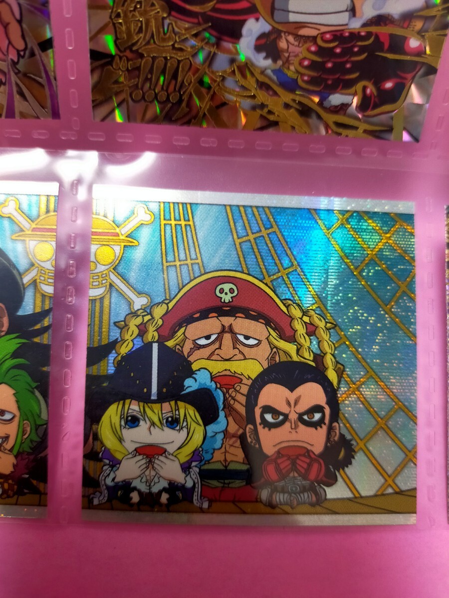 【目立った傷や汚れなし】★開封済★ ワンピース にふぉるめーしょん大海賊シールウエハース シール SW5-30 log.5 SR 麦わら大船団 ...