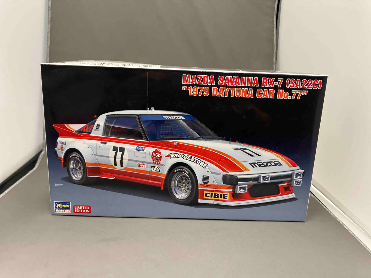 【目立った傷や汚れなし】未開封品 プラモデル ハセガワ 1/24 マツダ サバンナ RX-7 (SA22C) '1979 デイトナ CAR No.77'の落札情報詳細 - Yahoo ...
