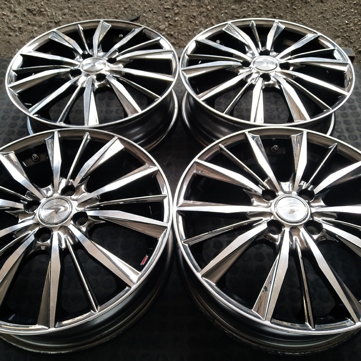 【傷や汚れあり】管理番号：A8-14【4本価格】【16×5J 4×100 ET+45 ハブ73】WEDS・コンパクトカー等・店頭直接引取可能・適格請求書発行可能の落札情報詳細 - Yahoo ...