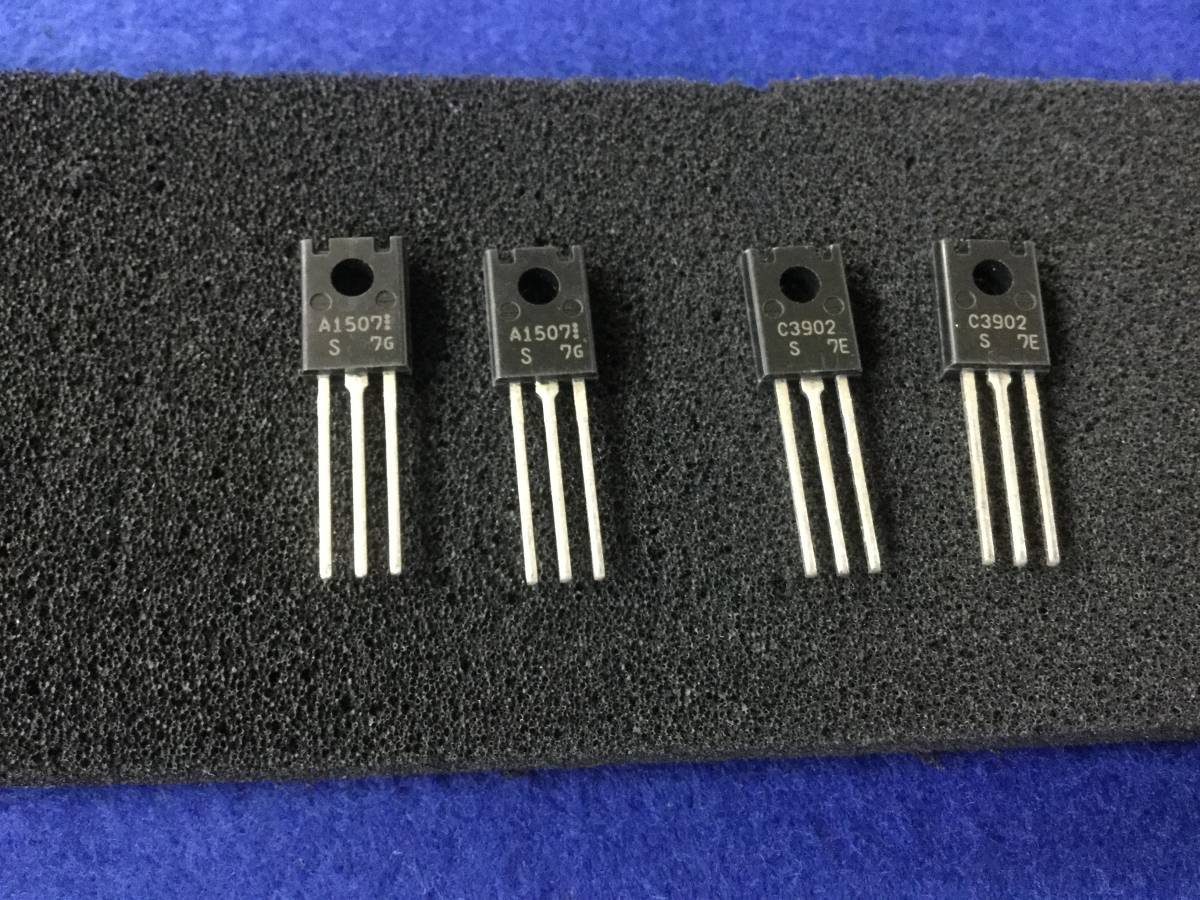 【未使用】2SA1507S 2個 + 2SC3902S 2個 【即決即送】三洋トランジスタ A1507+C3902 TA1150D ...