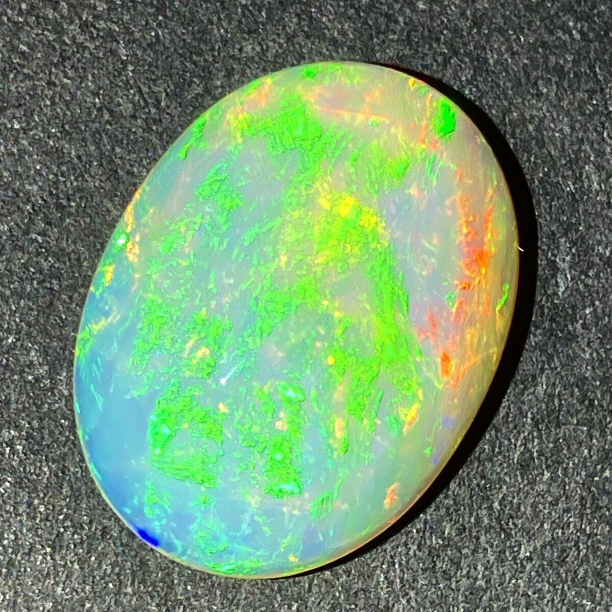 【やや傷や汚れあり】遊色効果!! 天然ホワイトオパール5.643ct A 15.9×12.1mm ルース 裸石 opal 宝石 ジュエリー jewerly CB9/CB9の落札情報詳細 ...