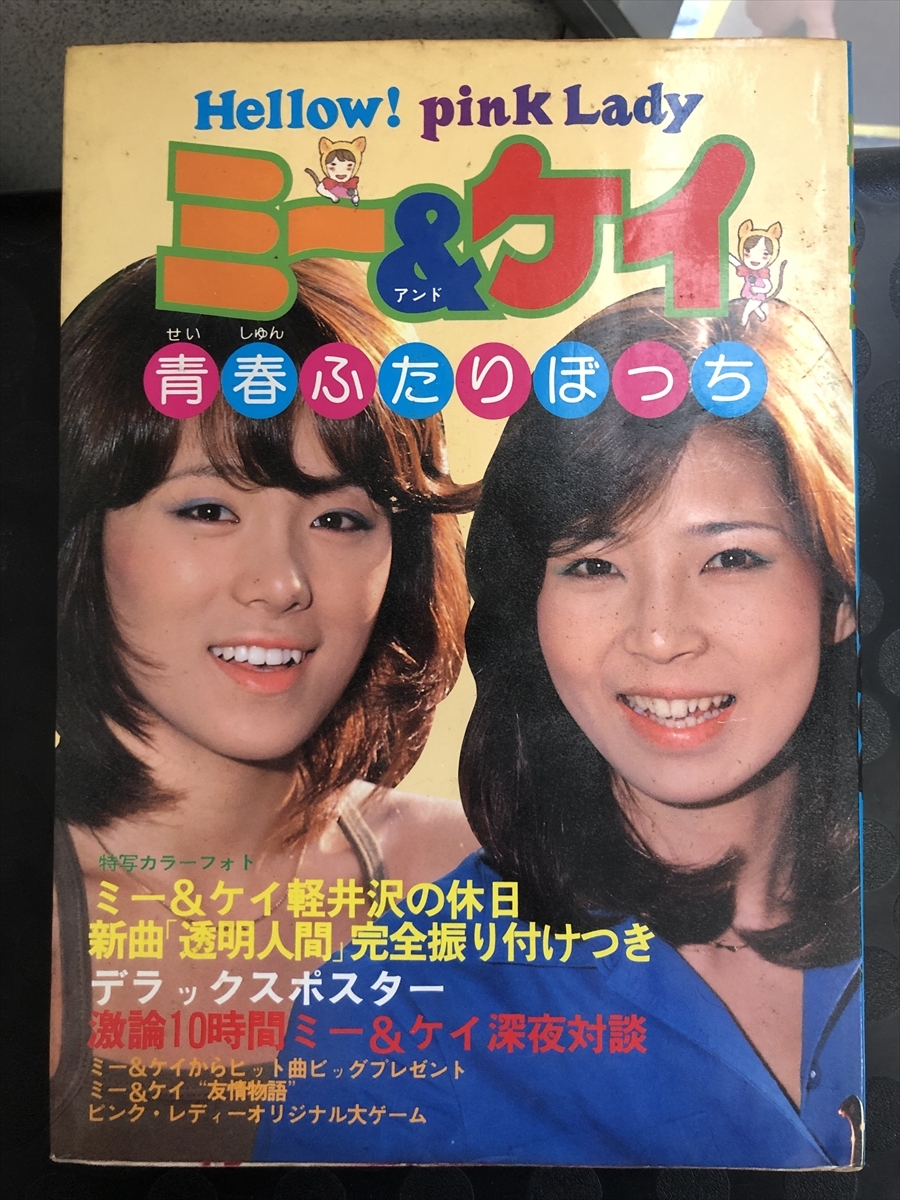 【目立った傷や汚れなし】Hellow! pinkLady ミー＆ケイ 青春二人ぼっち 1978年 （昭和53年） 初版発行 ピンクレディ ミーちゃん ケイちゃん★W41a2408の落札情報詳細 ...