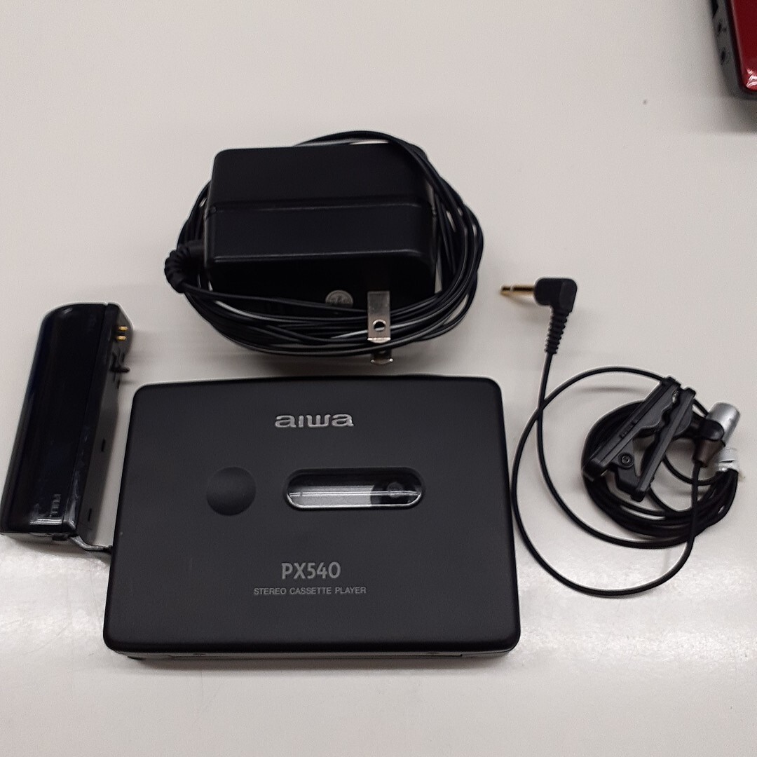 【目立った傷や汚れなし】aiwa アイワ ステレオカセットプレーヤー PX540 ACアダプター付き みの落札情報詳細 - Yahoo ...
