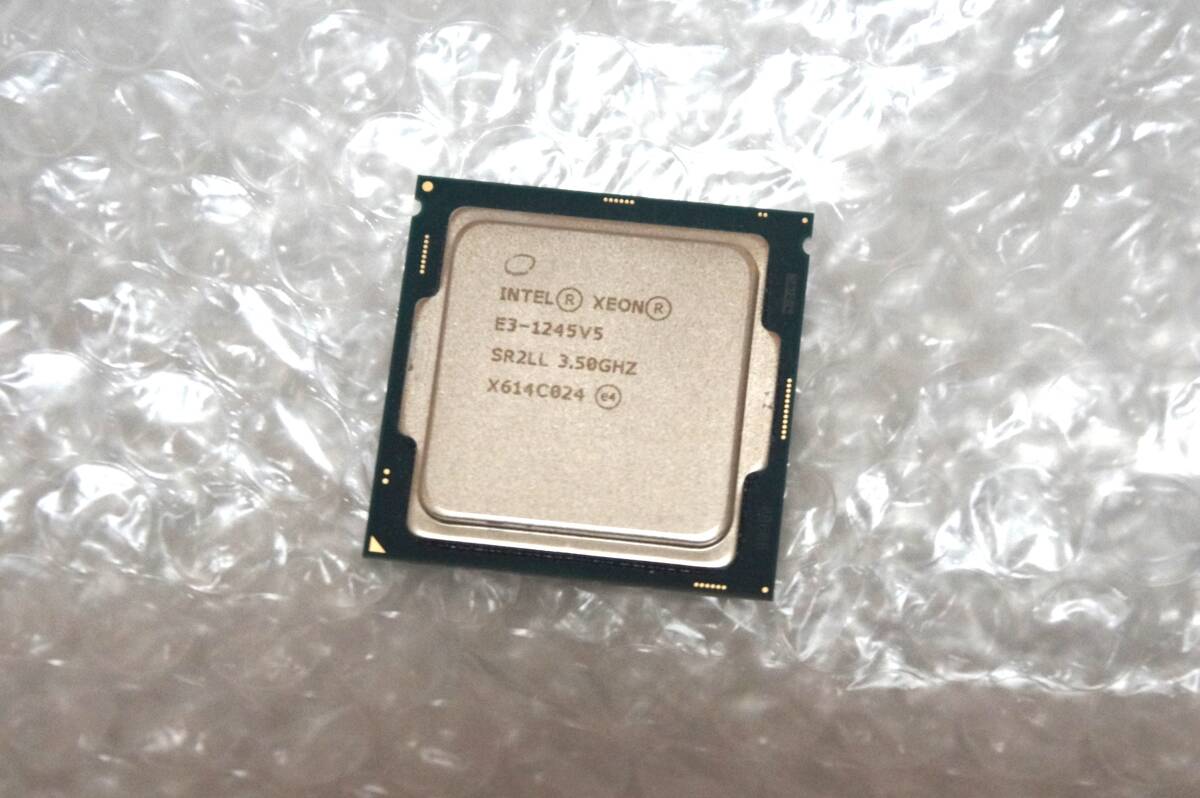 【やや傷や汚れあり】★INTEL インテル Xeon E3-1245 v5 3.5 GHz SR2LL Socket 1151★14の落札情報詳細 - Yahoo!オークション落札価格検索 ...