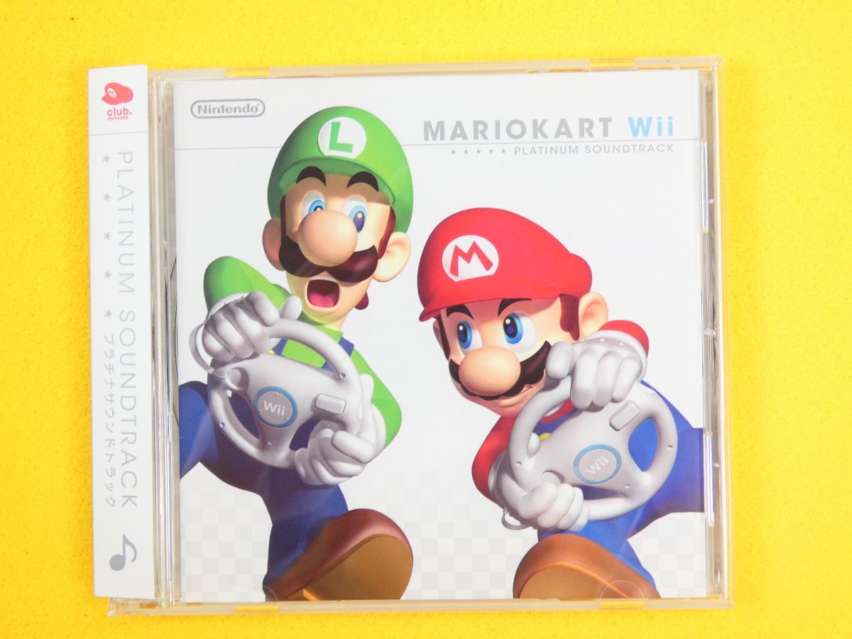 【目立った傷や汚れなし】(GMS-11) 任天堂 CD「 MARIOKART Wii マリオカートwii 」プラチナサウンドトラック ゲーム音楽 ※動作未確認＠送料180円(8)の落札情報詳細 ...