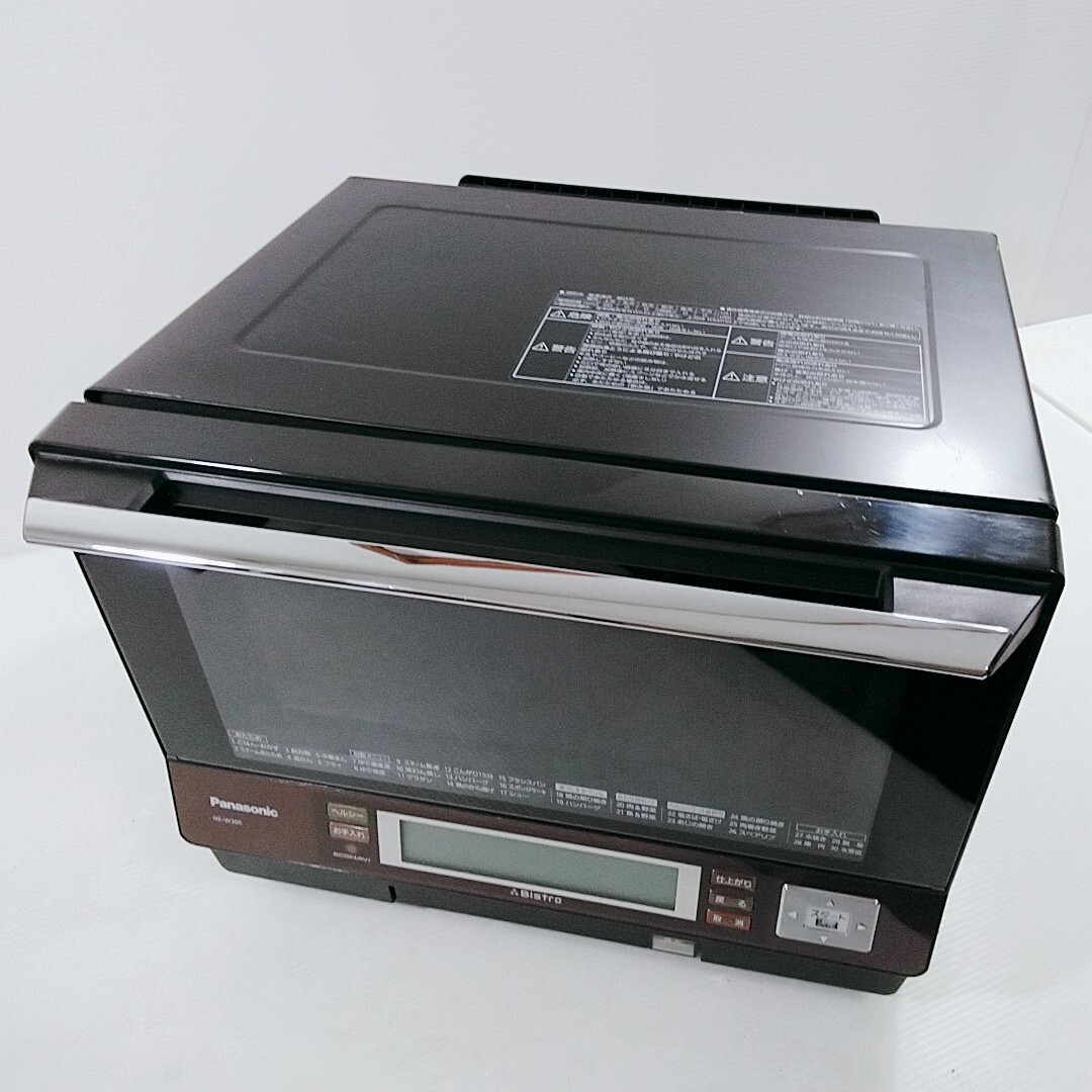 【傷や汚れあり】Panasonic パナソニック スチームオーブンレンジ NE-W305（K） モカブラック Bistro ECONAVI 2013年製 ジャンク品 の落札情報詳細 ...