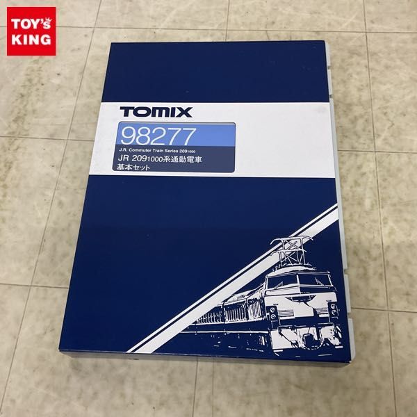 【傷や汚れあり】1円〜 動作確認済 TOMIX Nゲージ 98277 JR 209 1000系通勤電車 基本セットの落札情報詳細 ...