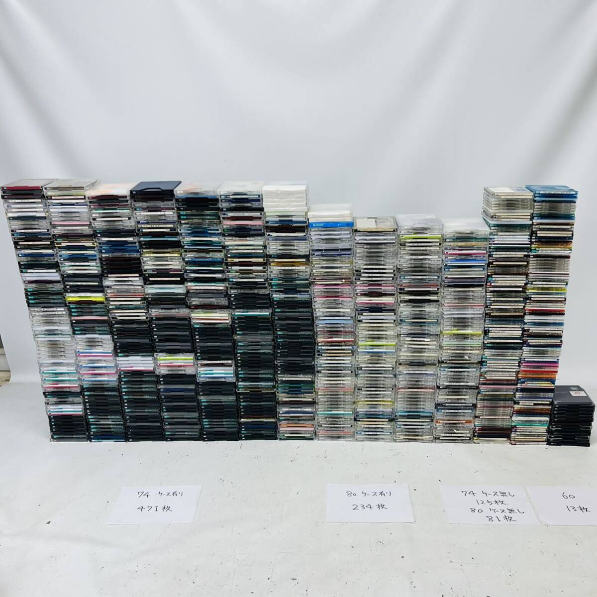 【やや傷や汚れあり】春643☆【現状品】MD ミニディスク まとめ Mini Disc まとめて 240枚 まとめ売り SONY TDK ...