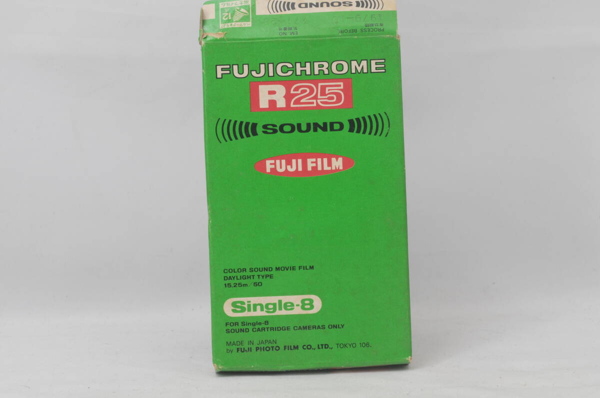 【未使用】Fujifilm Fuji Chrome R25 Sound Single-8 フジフィルム フジクローム サウンド フィルム ★ ...