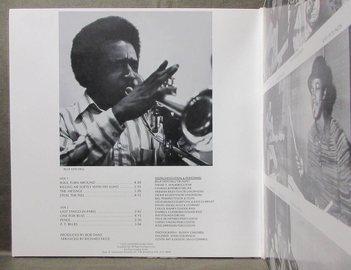 【目立った傷や汚れなし】米Orig(LP)美品! BLUE MITCHELL [THE LAST TANGO-BLUES] 見開きジャケ ...