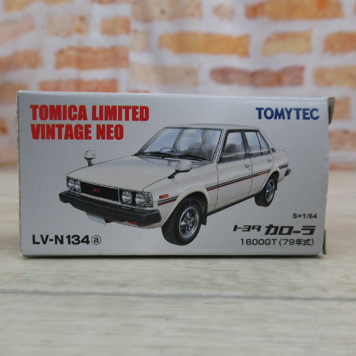 【目立った傷や汚れなし】TB1996/TOMICA LIMITED VINTAGE NEO TOMYTEC LV-N134 トヨタ カローラ 1600GT(79年式) トミカ リミテッド ...