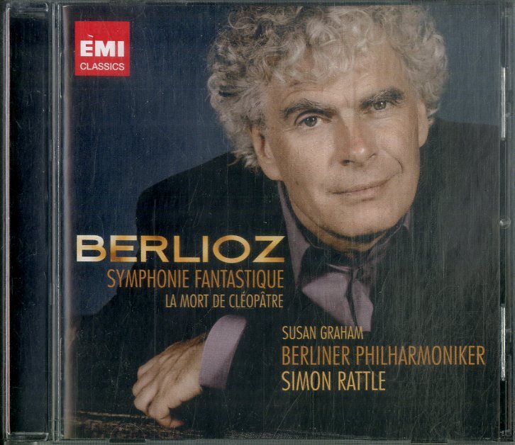 【目立った傷や汚れなし】D00156890/CD/Berlioz/Sir Simon Rattle/Berliner Philharmoniker/Susan Graham「Symphonie ...