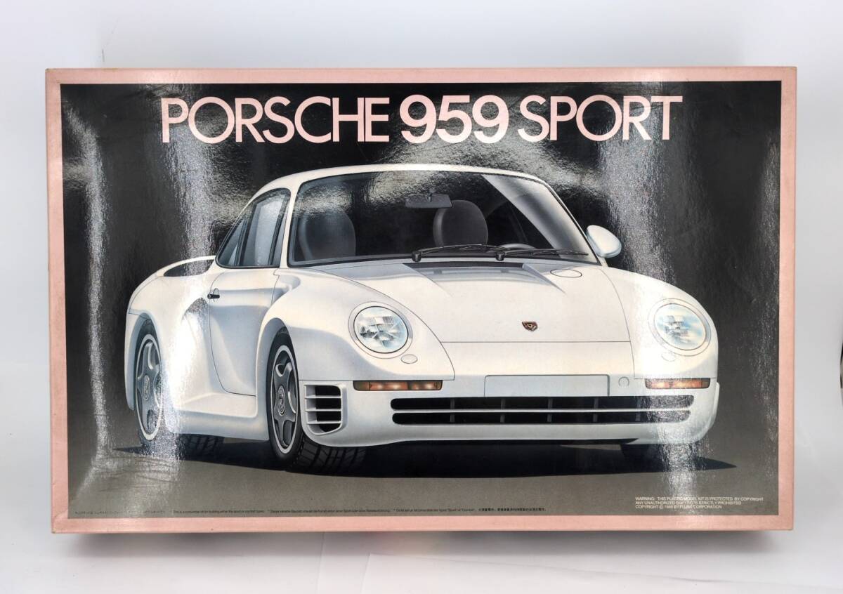 【やや傷や汚れあり】【未組立品】 プラモデル フジミ模型 PORSCHE 959 SPORT COMFORT Enthusiast Model ...