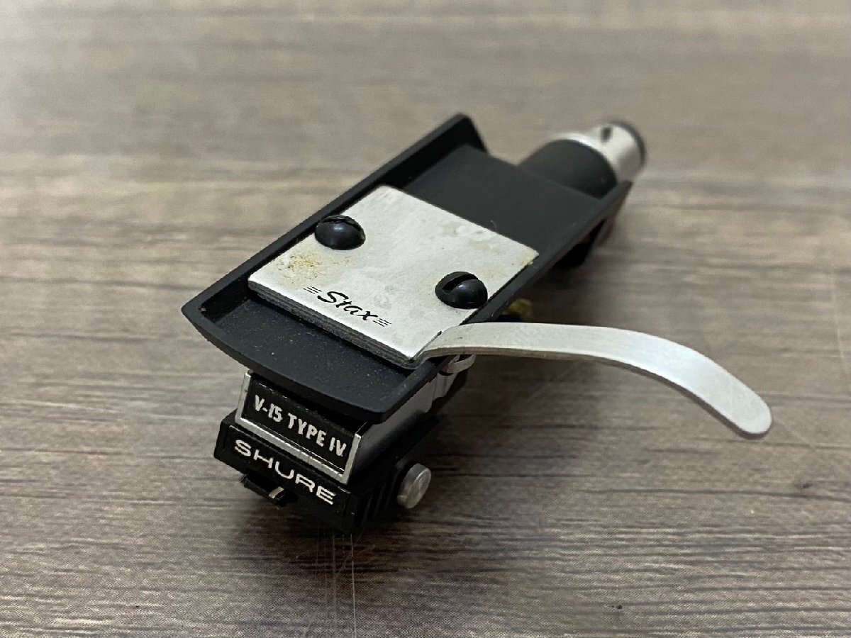 【傷や汚れあり】 3236 ジャンク品 オーディオ機器 カートリッジ+ヘッドシェル SHURE V15TYPE IV Stax シュアー スタックス【針折れ】の落札情報詳細 - Yahoo ...