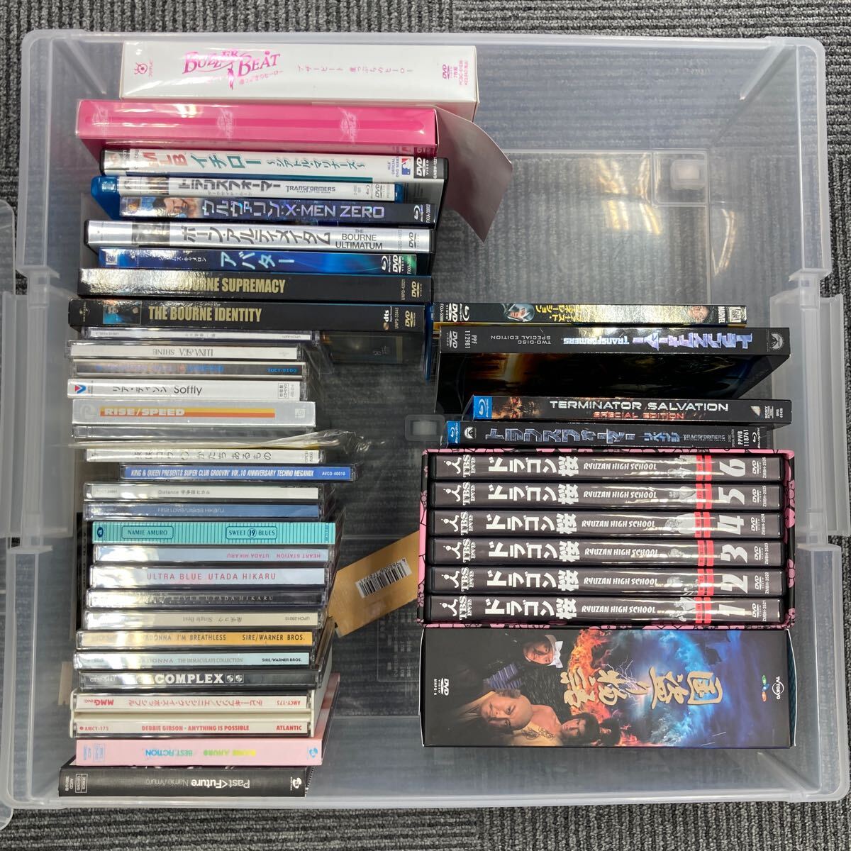 【やや傷や汚れあり】DVD CD まとめアイドル トランスフォーマー ドラゴン桜 安室奈美恵 柴崎コウ LUNA SEA 宇多田ヒカル ブザービートの落札情報詳細 - Yahoo!オークション ...