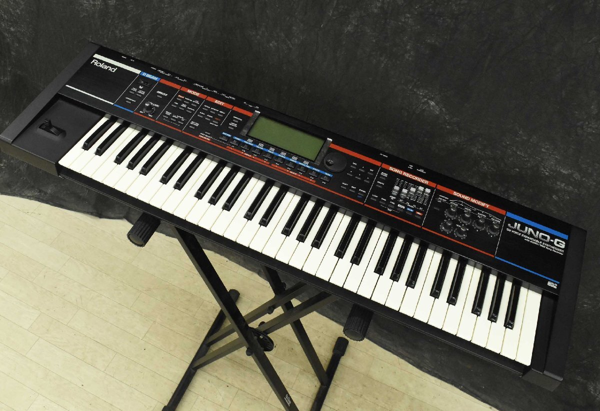 【目立った傷や汚れなし】F☆Roland ローランド JUNO-G シンセサイザー ☆ジャンク品☆の落札情報詳細 - Yahoo!オークション落札価格検索 オークフリー