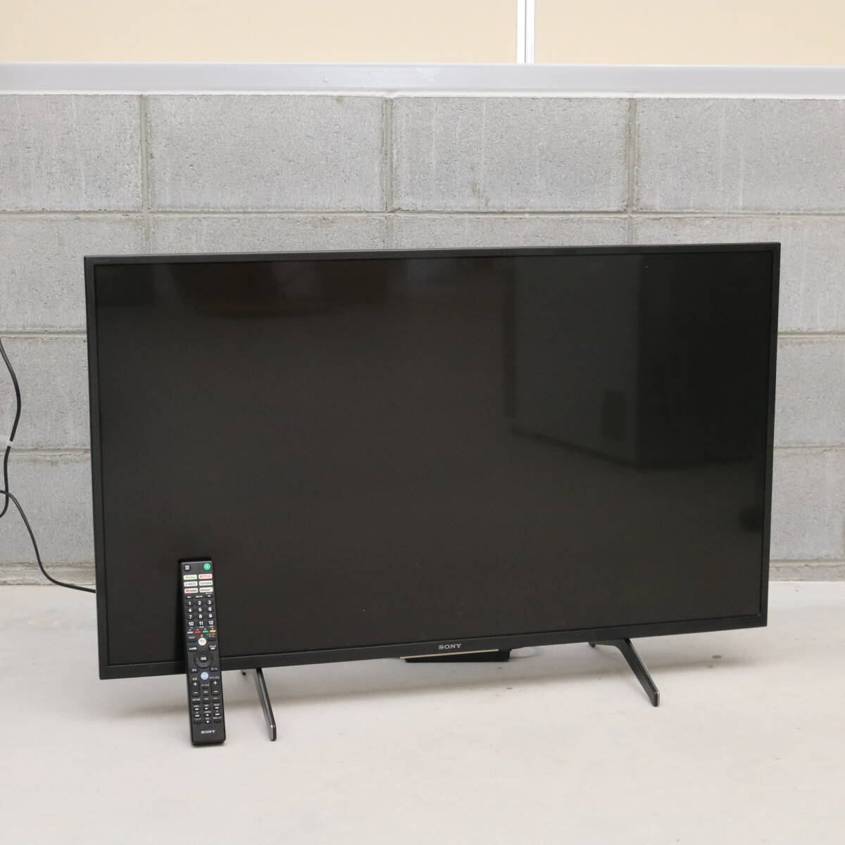 【目立った傷や汚れなし】動作品 美品 SONY/ソニー 43型 4K 液晶テレビ KJ-43X8000H 2020年製 BRAVIA/ブラビア ...