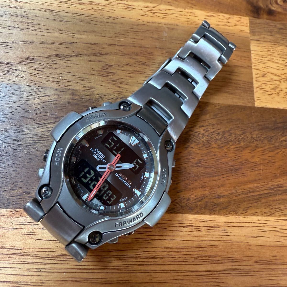 【傷や汚れあり】【ジャンク】CASIO G-SHOCK 最高峰モデル MRG-130T 可動品 チタンモデルの落札情報詳細 - Yahoo ...