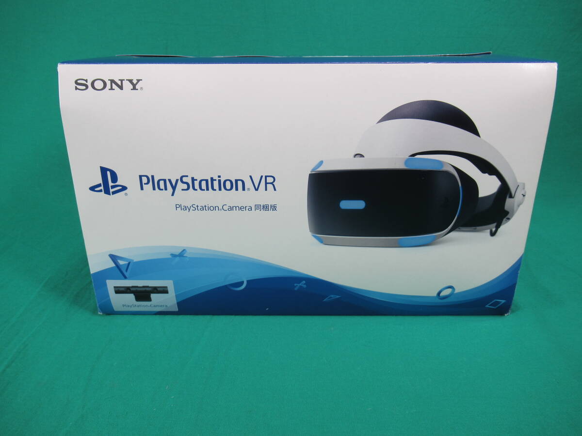 【全体的に状態が悪い】61/Q738★ジャンク品★PSVR本体★SONY★PlayStation VR PlayStation Camera 同梱版★CUHJ-16003 ...