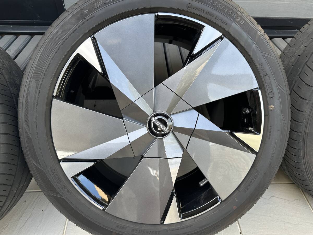 【目立った傷や汚れなし】日産アリアB9／B9 e-4orce純正20インチホイール 4本セット／走行1500Kmの落札情報詳細 - Yahoo!オークション落札価格検索 オークフリー