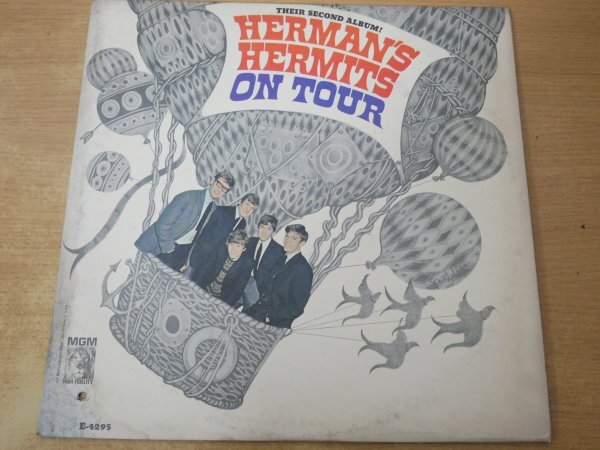 【やや傷や汚れあり】K5-296＜LP/US盤＞ハーマンズ・ハーミッツ Herman's Hermits / Herman's Hermits On Tourの落札情報詳細 - Yahoo ...