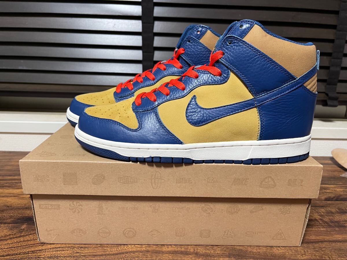 【未使用】海外限定 2010年製 デッドストック NIKE DUNK HIGH GOLDEN HARVEST 407920-700 US10 ...