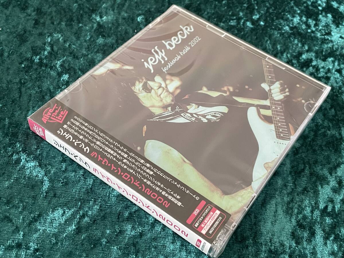 【未使用】★新品未開封★Alive The Live★ジェフ・ベック★2CD★ライヴ・イン・ロンドン 2002★帯付★リマスター★JEFF BECK★FESTIVAL HALL 2002★の ...
