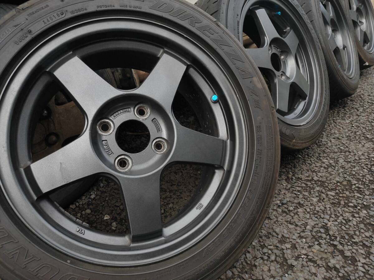 【傷や汚れあり】ノート外し PIAA nakajima Racing 15インチ6.5Jインセット43 4穴PCD100塗装品、195/50R15タイヤ付4本セット【中古】の落札情報詳細 ...