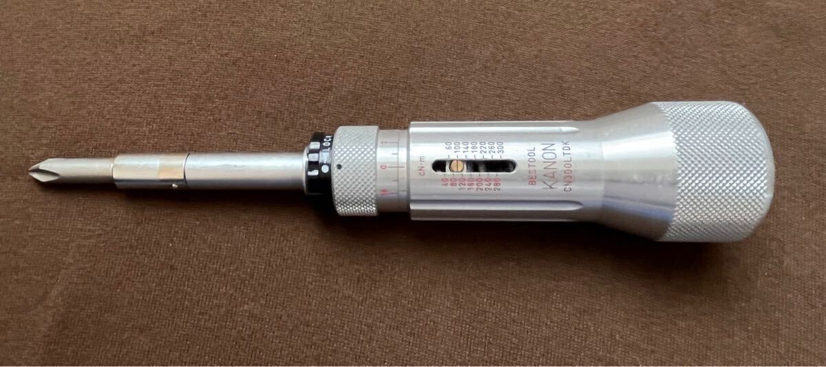 【目立った傷や汚れなし】カノン KANON 中村製作所 空転式トルクドライバー CN300LTDK (中古品)の落札情報詳細 - Yahoo!オークション落札価格検索 オークフリー