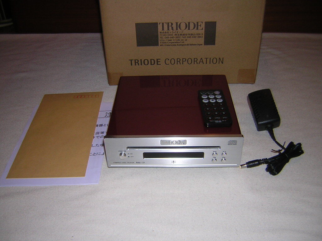 【やや傷や汚れあり】美品！TRIODE トライオード Ruby CD ルビー CDプレーヤー 動作確認済み の落札情報詳細 - Yahoo!オークション落札価格検索 オークフリー