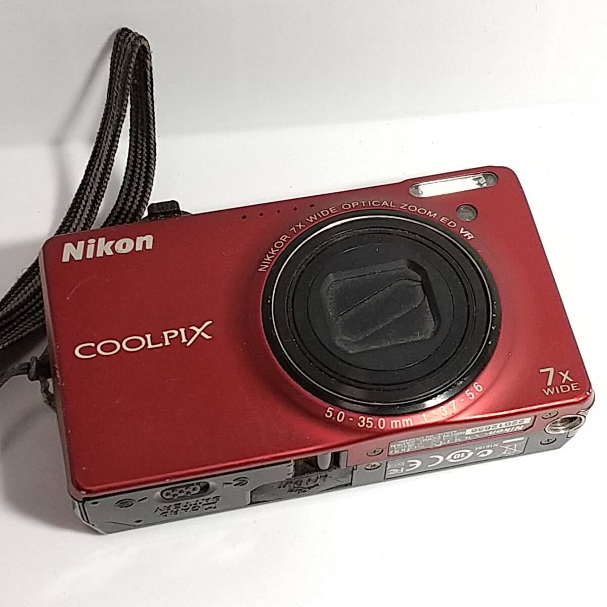 【傷や汚れあり】 ニコン Nikon COOLPIX S6000 1420万画素 / NIKKOR 7X WIDE OPTICAL ZOOM ...